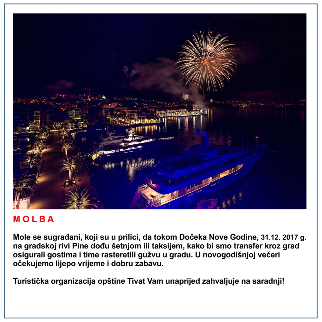 MOLBA - Tivat Travel | Turistička Organizacija